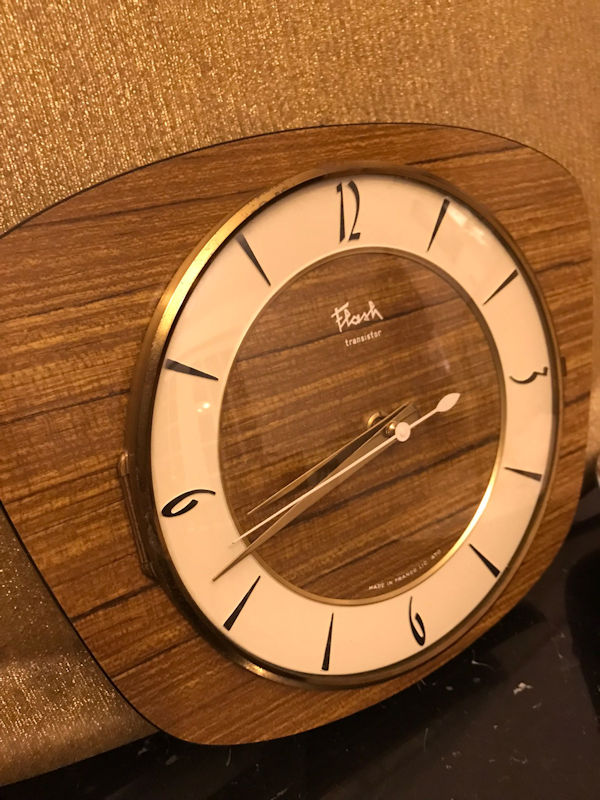 Horloge FLASH transistor - Passé Intérieur : Mobilier Vintage